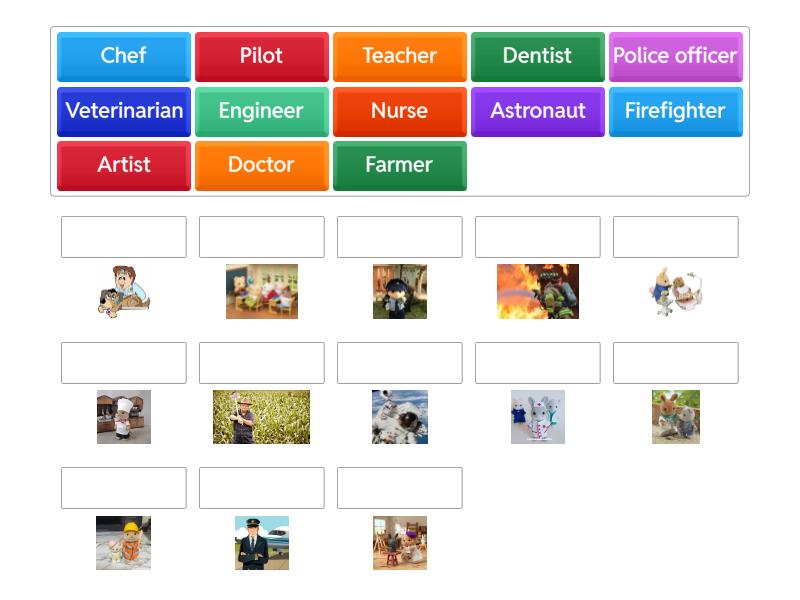 Professions - Match up