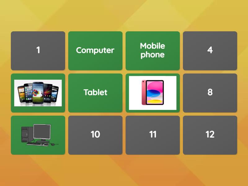 Technology - Matching pairs