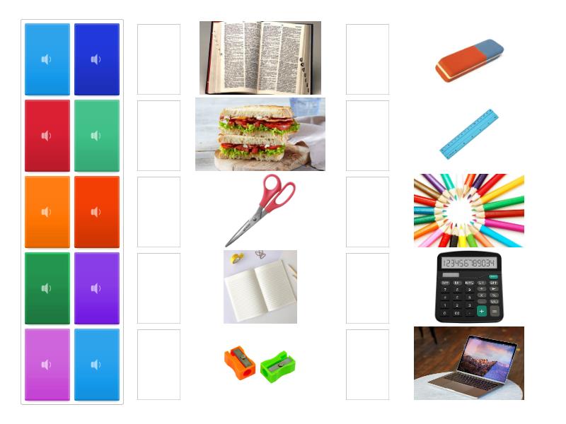 Go Getter (1) 0.3 In the classroom (voice) - Match up