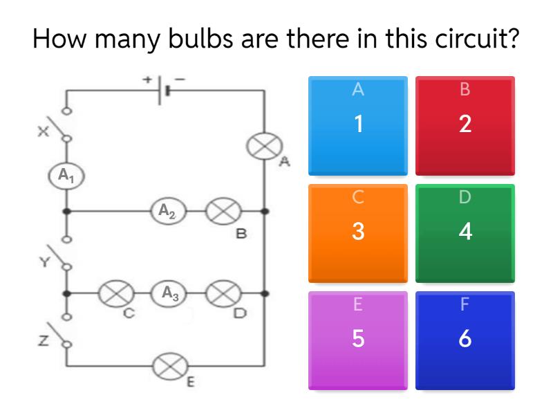 Model parallel circuit - Quiz