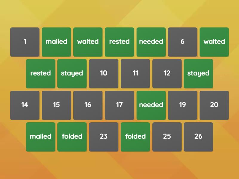 Letterland Unit 27 - Matching pairs