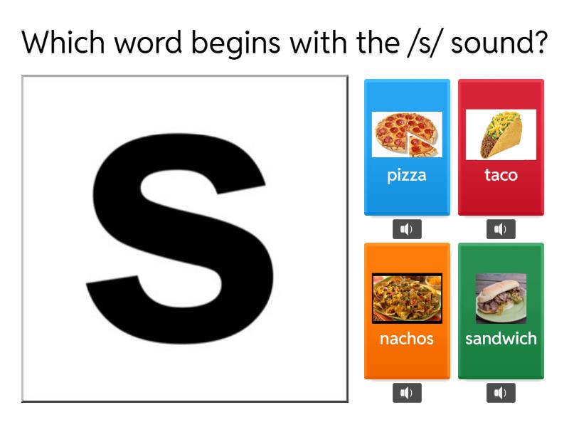 S A T P Phonics Game - Quiz