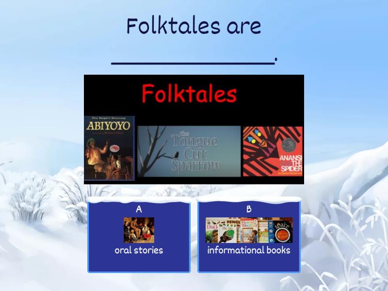 Folktales - Quiz