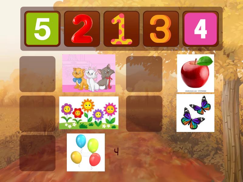 Los numeros - Match up