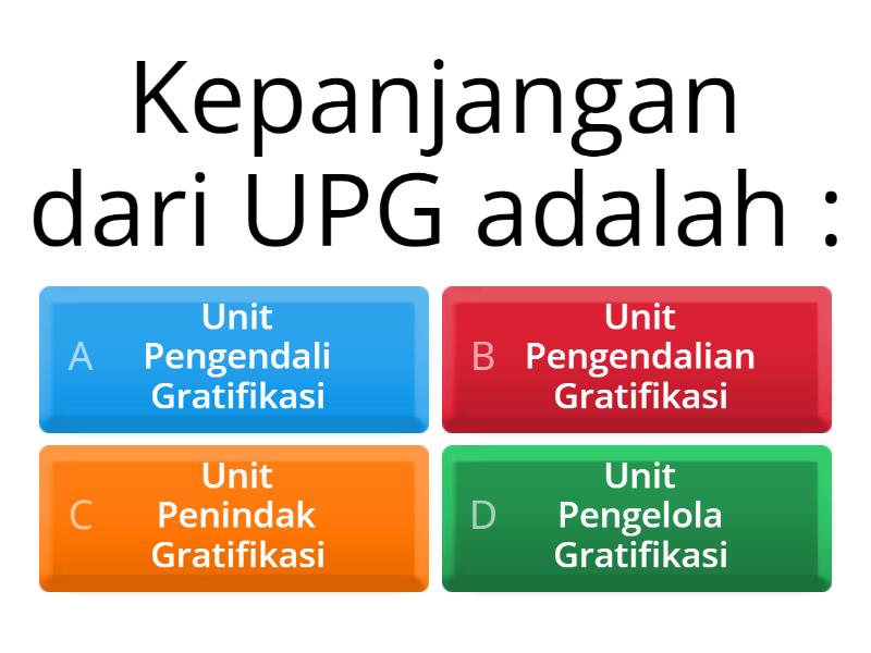 Kuis Gratifikasi - Cuestionario
