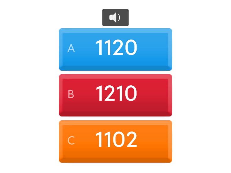 Lektion 4: die Zahlen - Quiz