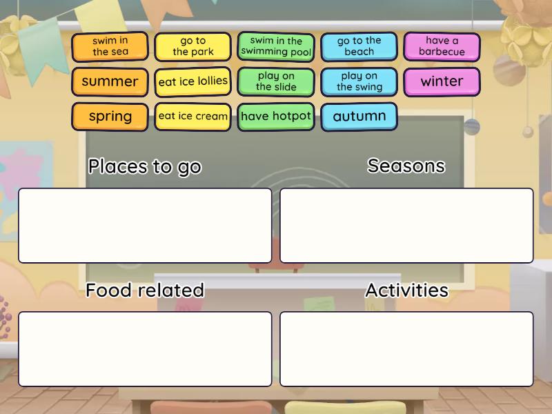 U2 Vocab - Sorting Master - Group sort