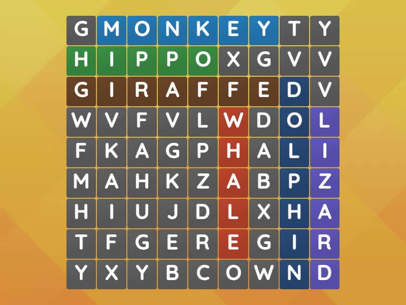 Spotlight 4 Module 4 - Wordsearch