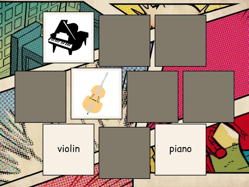 I am the Music Man - Matching pairs