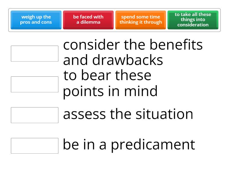 making decisions - Une las parejas