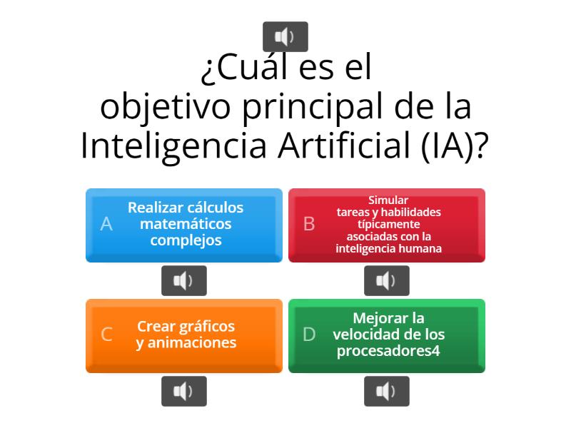 Inteligencia Artificial, Machine Learning y Deep Learning - Quiz