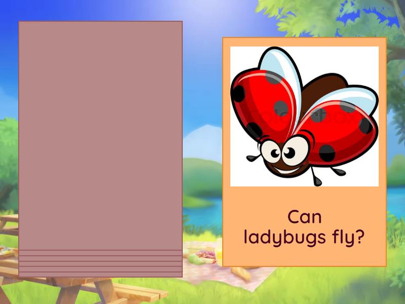 Speaking Ladybugs - Speaking cards