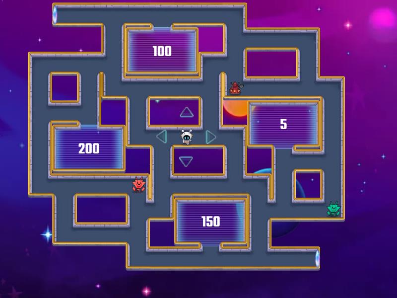 Laberinto de multiplicaciones y divisiones - Pagar sesat