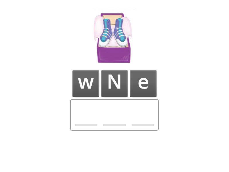 Oxford Phonics ue-ui-ew-oo - Anagram