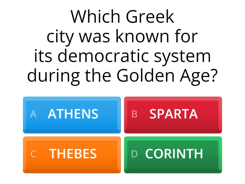 ANCIENT GREECE - Quiz