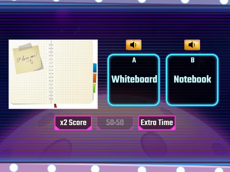 My Classroom - Gameshow quiz