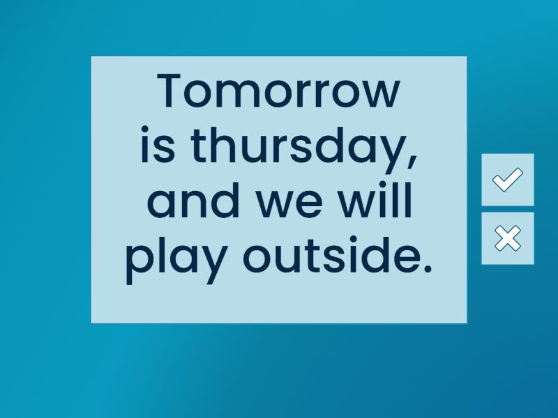 Capitilization Days, months, holidays - Flash cards