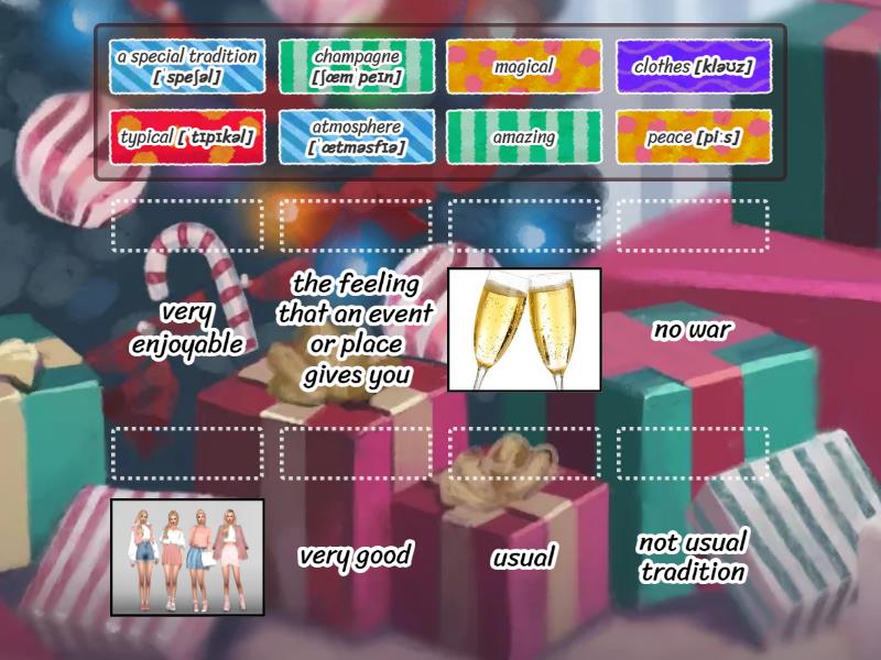 7C Listening - Match up