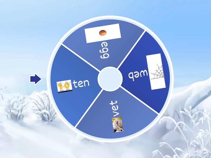 short e - Spin the wheel