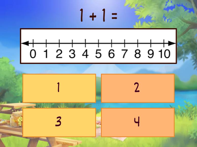 Plus One / Minus One; Under Ten - Quiz