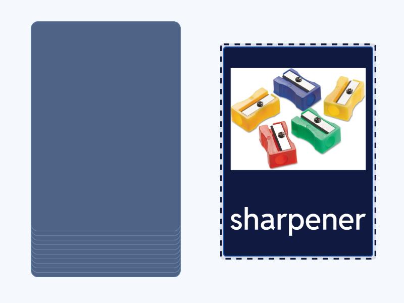 school.objects - Speaking cards