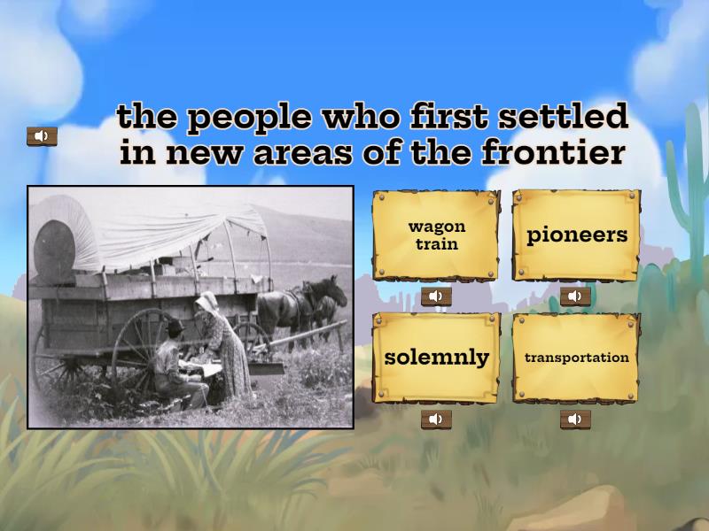 Review Knowledge 6: Westward Expansion Vocabulary - Quiz