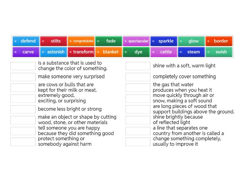 CPP-UNIT-1 Key Words 3,4 - Match up