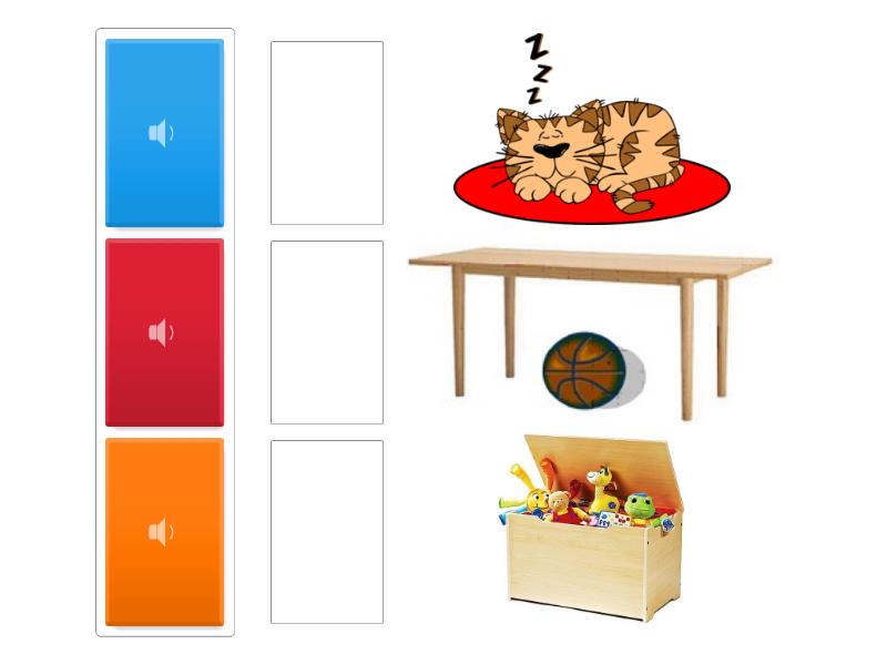 prepositions - Match up