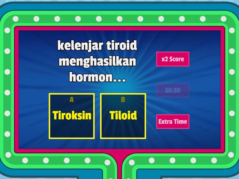 Sistem Endokrin - Gameshow quiz