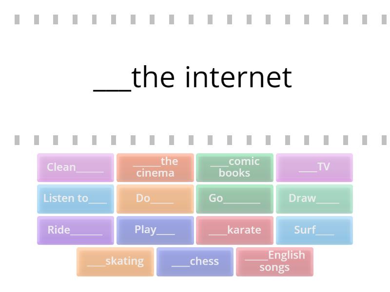 UNIT 13 - LESSON 1 - Find the match