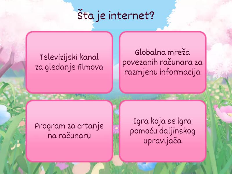 INTERNET KVIZ - Quiz