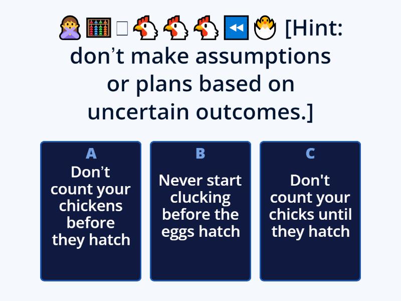 Emojidioms: Guess the Idiom from the Emojis - Quiz