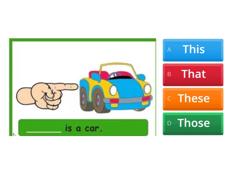 O-C104-this that these those - Quiz