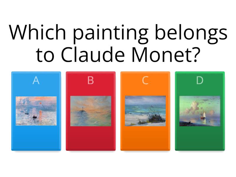 Claude Monet - Quiz
