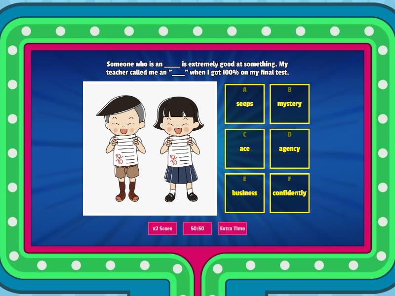 HMH Into Reading Grade 2 Module 2 Week 3 Vocabulary - Gameshow quiz