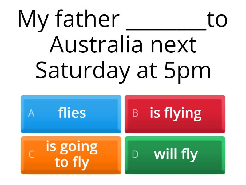 3A Future tenses - Quiz