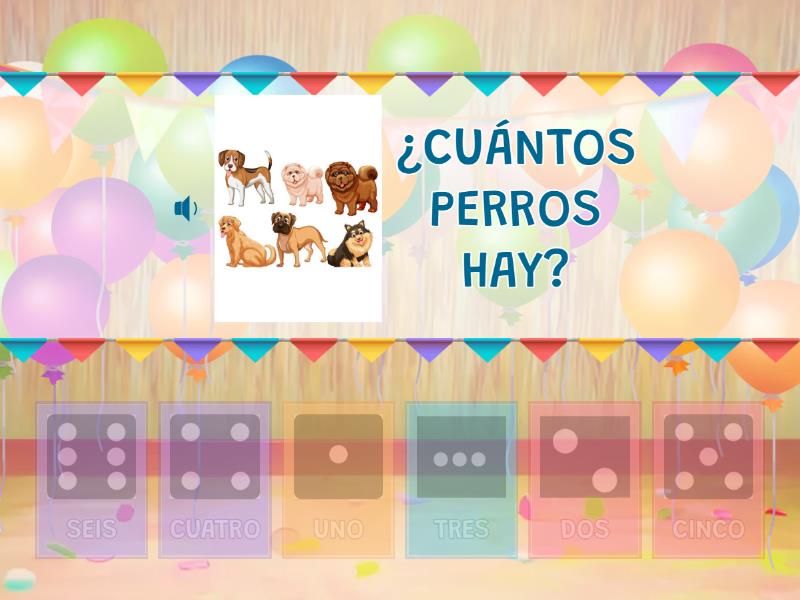 CONTANDO LOS ANIMALES - Find the match