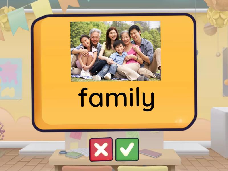Prepare 1 - U2 My Family - Vocabulary [FC-D] - Flash cards