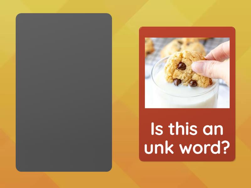 L1B L25 IS THIS AN UNK WORD? - Speaking cards