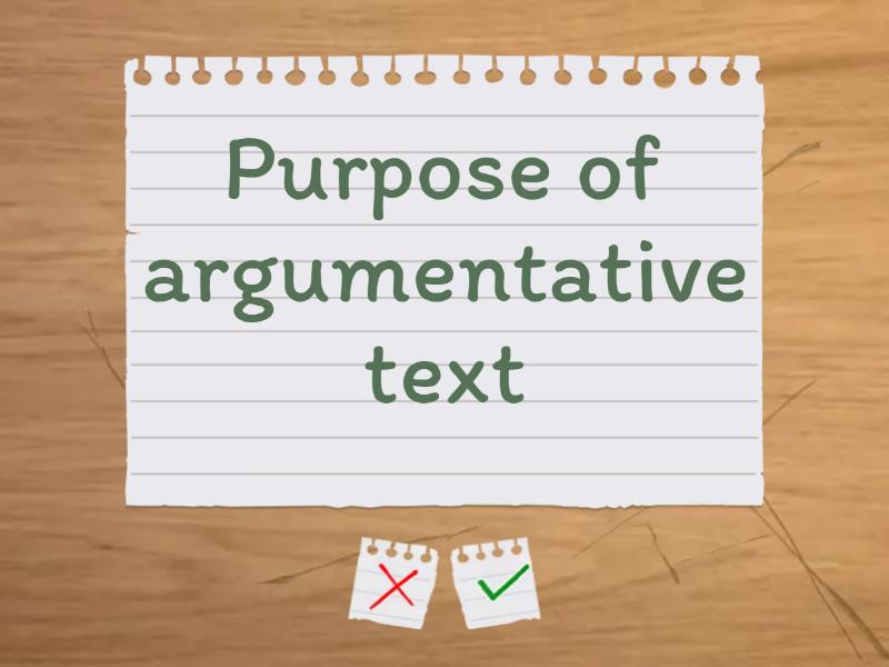 Asesmen Diagnostics (Argumentative text) - Flash cards