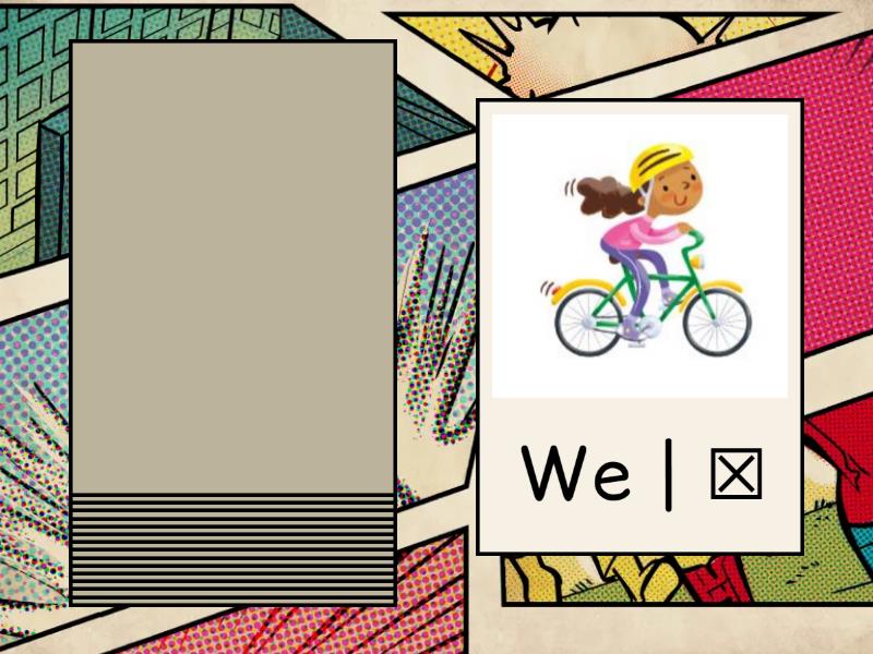 Unit 5 Can / Can't - Speaking cards