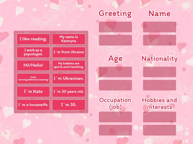 Group components of introduction - Group sort