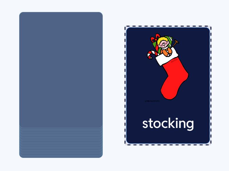 Christmas - Speaking cards