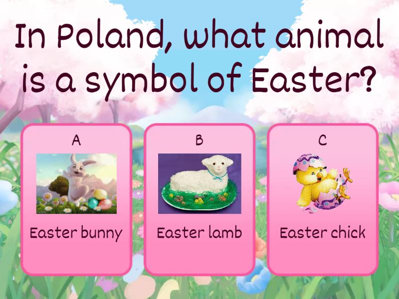 Easter traditions (different countries) - Quiz