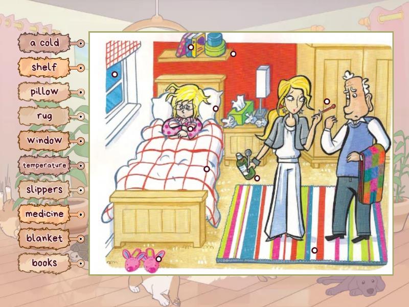 kid's box 3, unit 5 - Labelled diagram