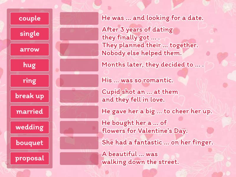 Valentine's Day - Match up