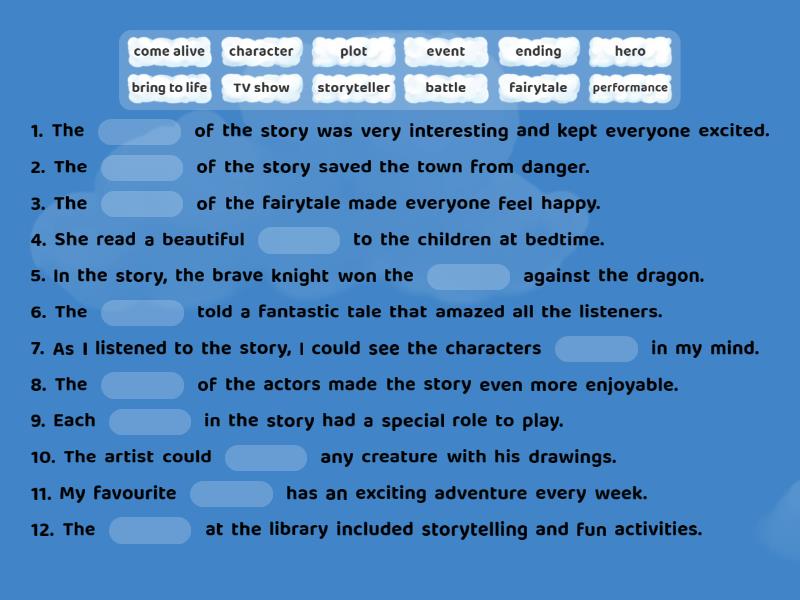 SpOut B1 (2B Vocabulary (listening) - Complete the sentence