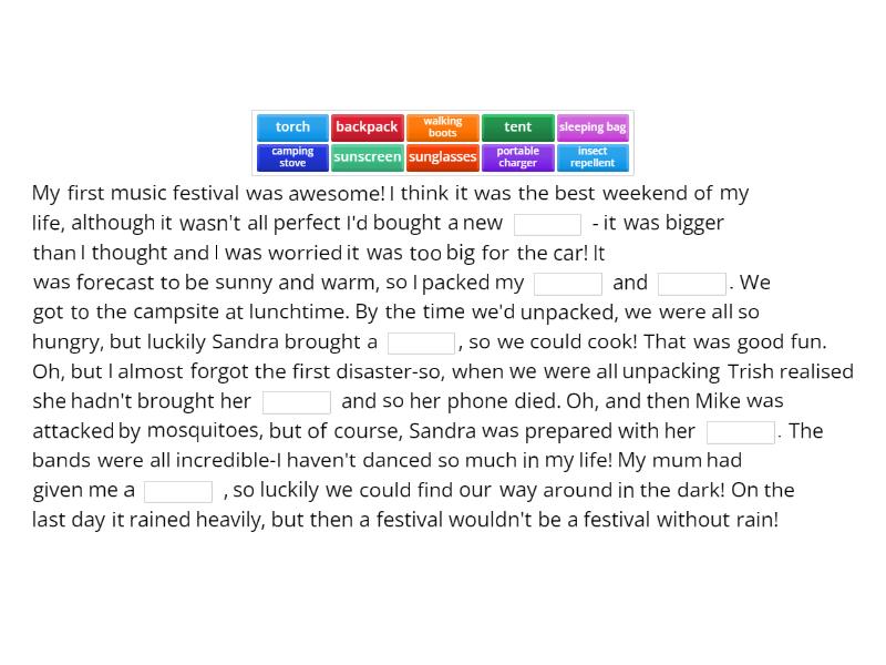 Roadmap B1 Unit 7C - Complete the sentence