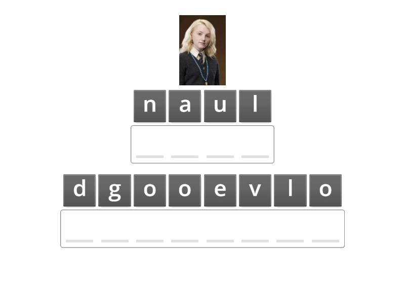 Harry Potter - Anagram