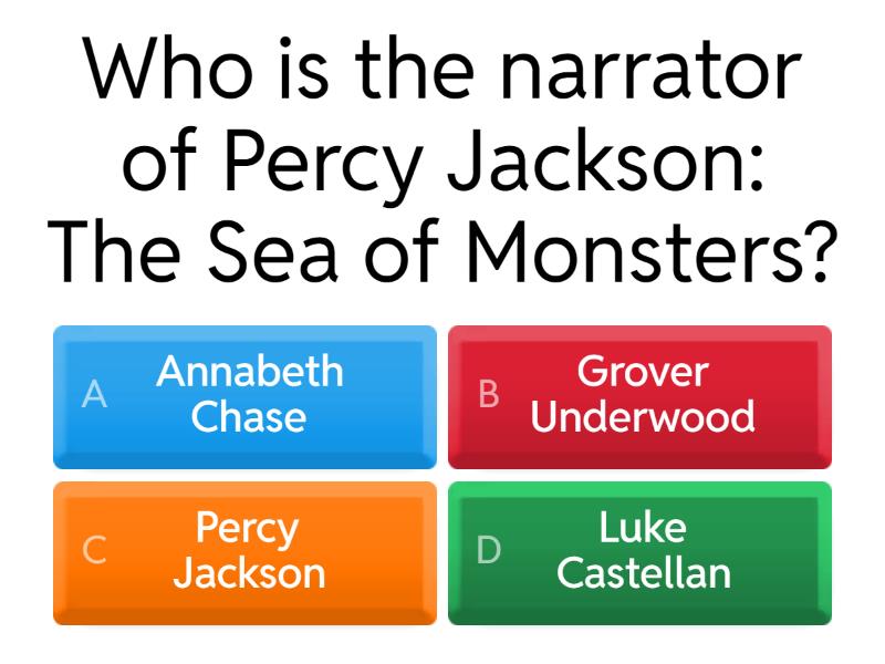 Percy Jackson: Sea of Monsters - Quiz